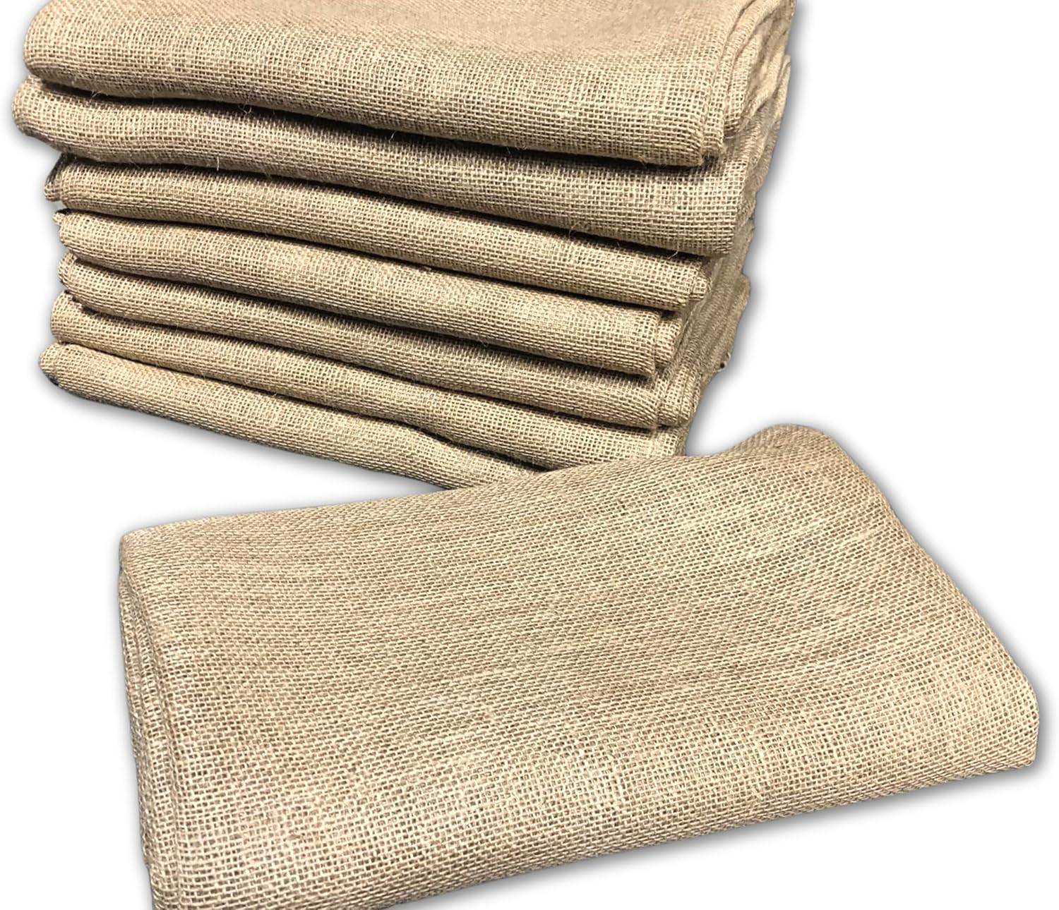 Natural Burlap 8 feet by 5 feet - Burlap Tree Wrap, Burlap Tablecloth ...