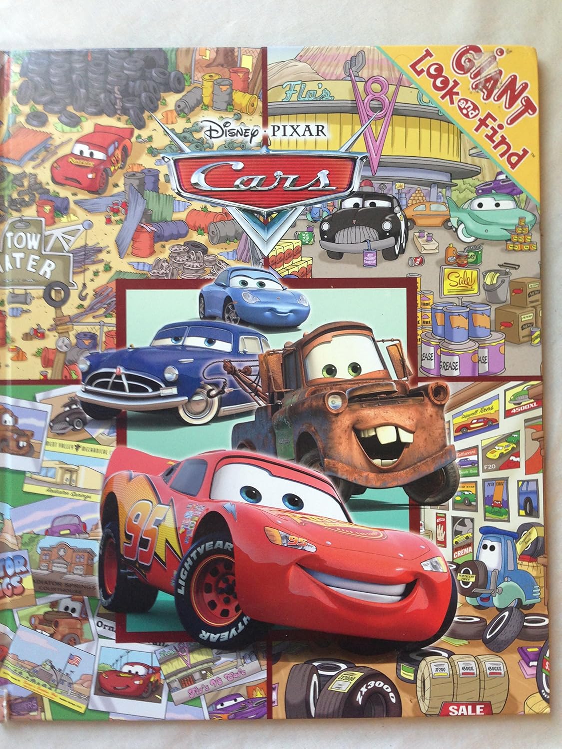 Giant Look & Find Cars: Caleb Burroughs, Art Mawhinney and Disney ...
