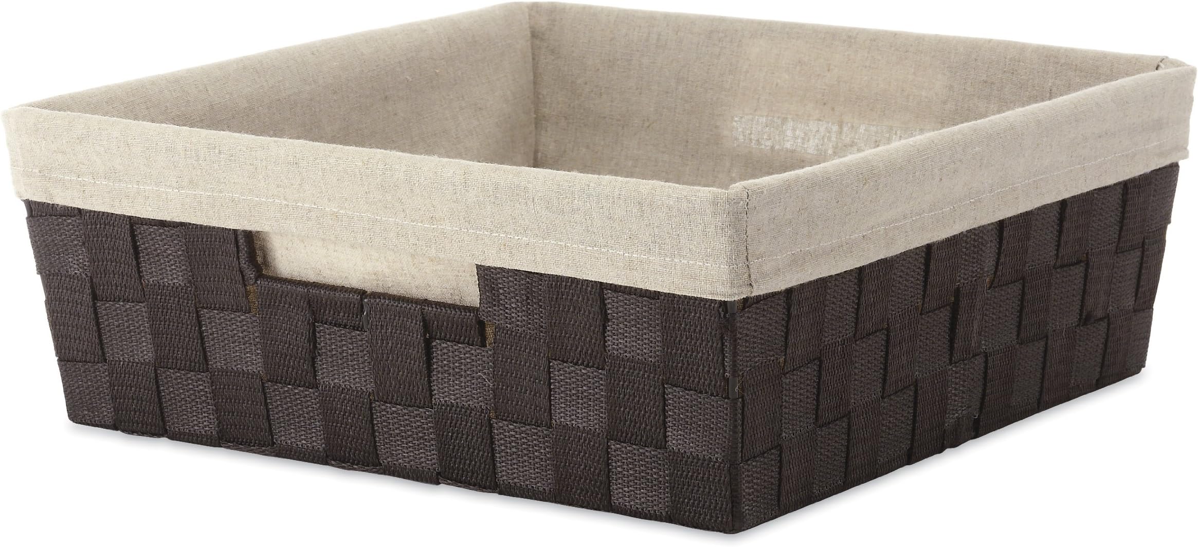 Amazon.com: CertBuy 3 Pack Plastic Storage Baskets 14 x 10 x 4.5 Inch ...