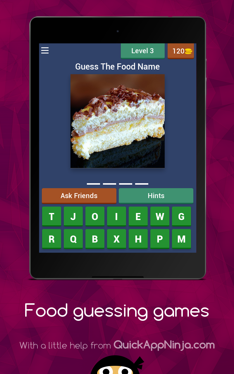 Food guessing games - App on the Amazon Appstore