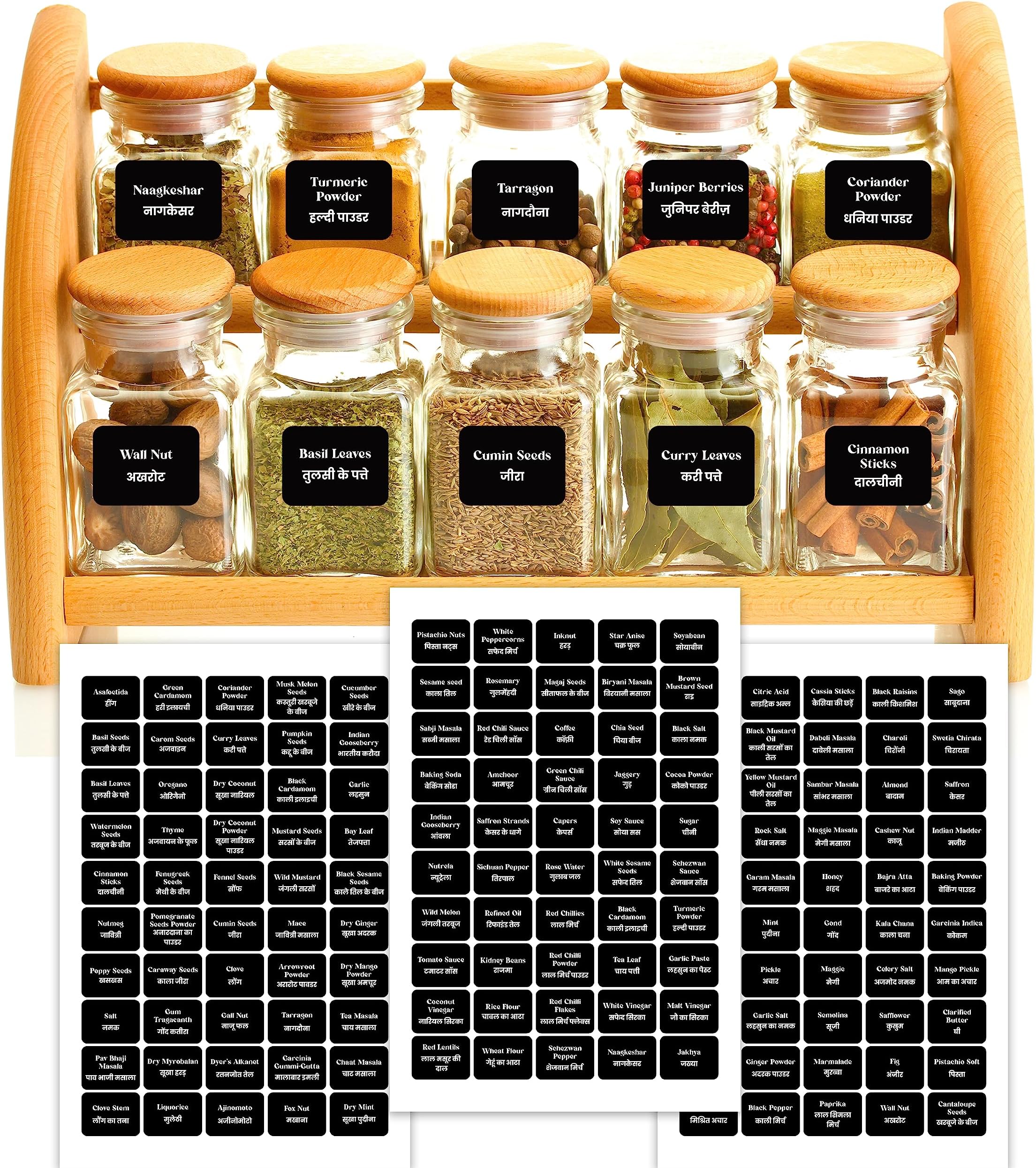 INKWARE Black Waterproof Vinyl Stickers for Decals Craft, Kitchen Jar ...