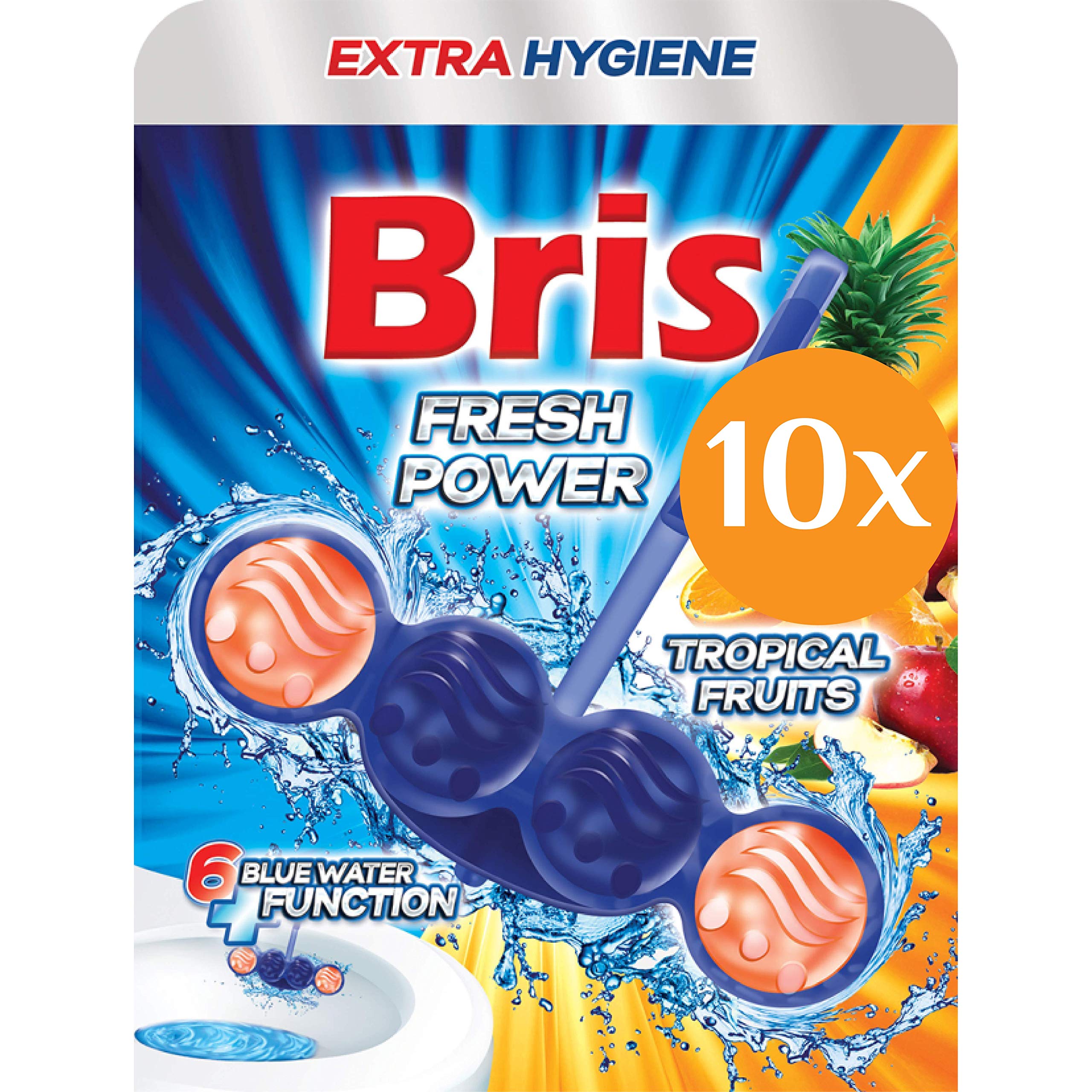 Buy Bris WC Blue Fresh Power - Toilet Rim Block, Extra Hygiene, Anti ...
