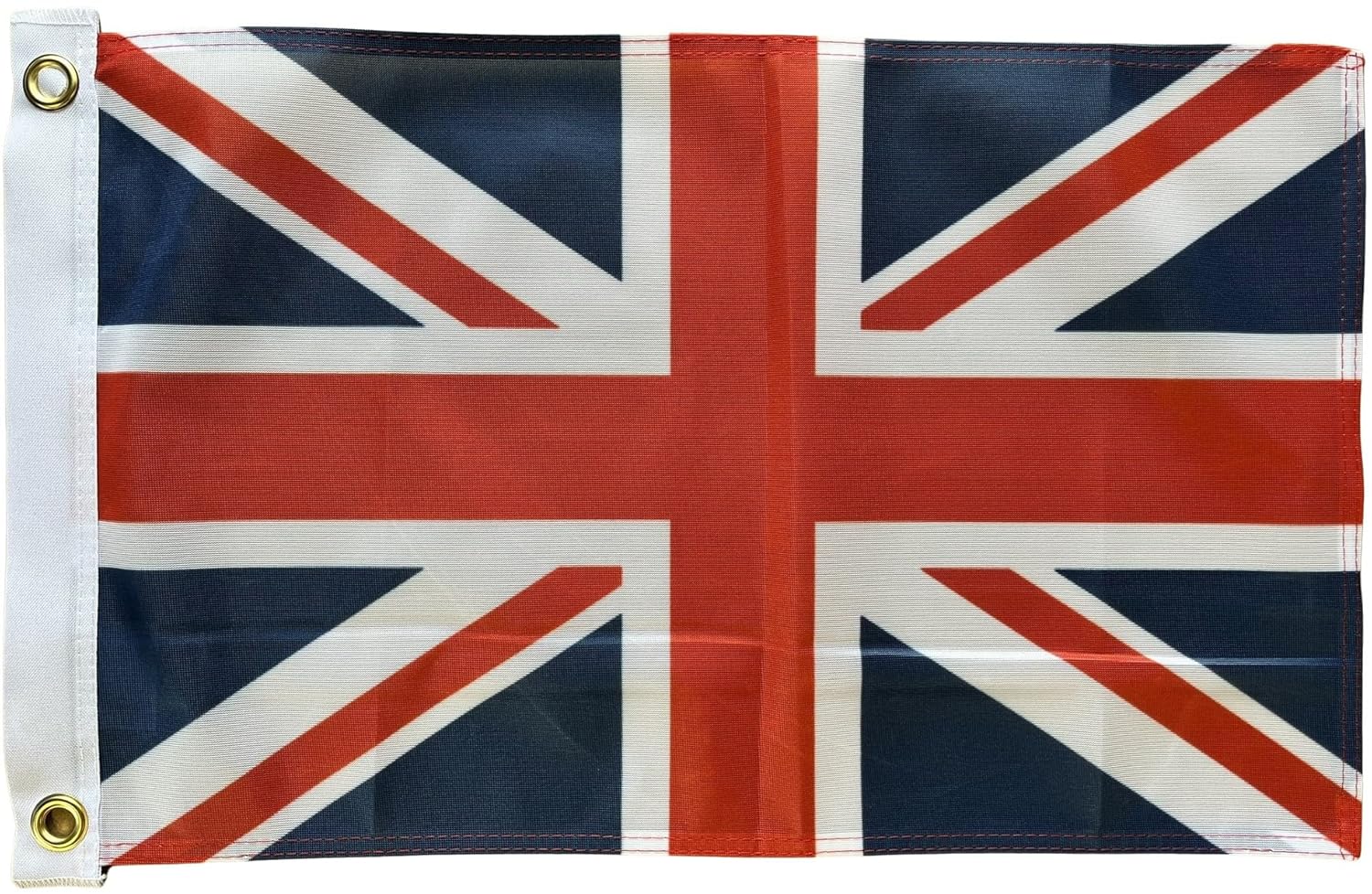 NWFlags Outdoor Heavy Small Union Jack Flag 1.5ft x 1ft 110d Knitted ...