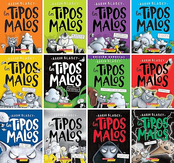 Los Tipos Malos Colección (12 Libros) en Español | (The Bad Guys ...
