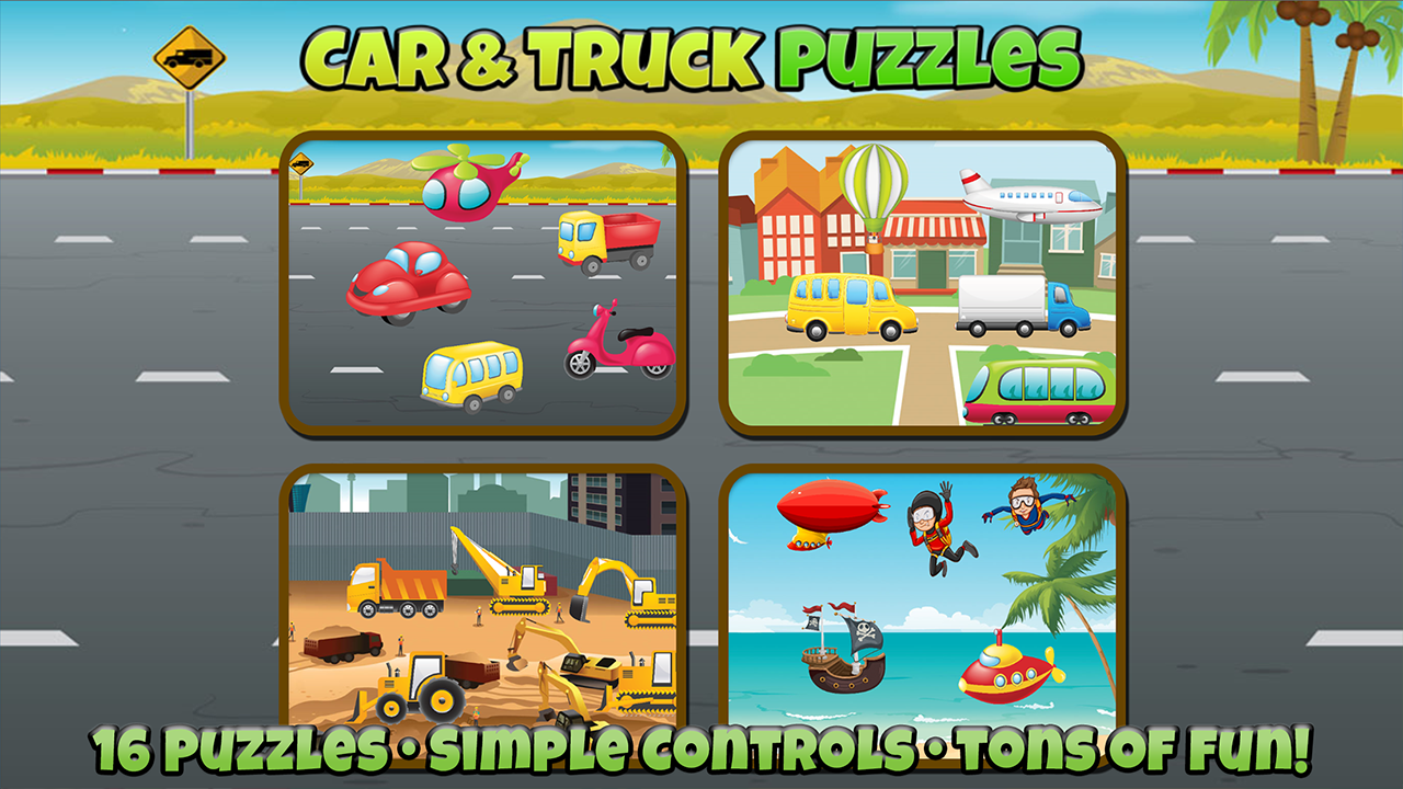 Car and Truck Puzzles For Kids - App on Amazon Appstore