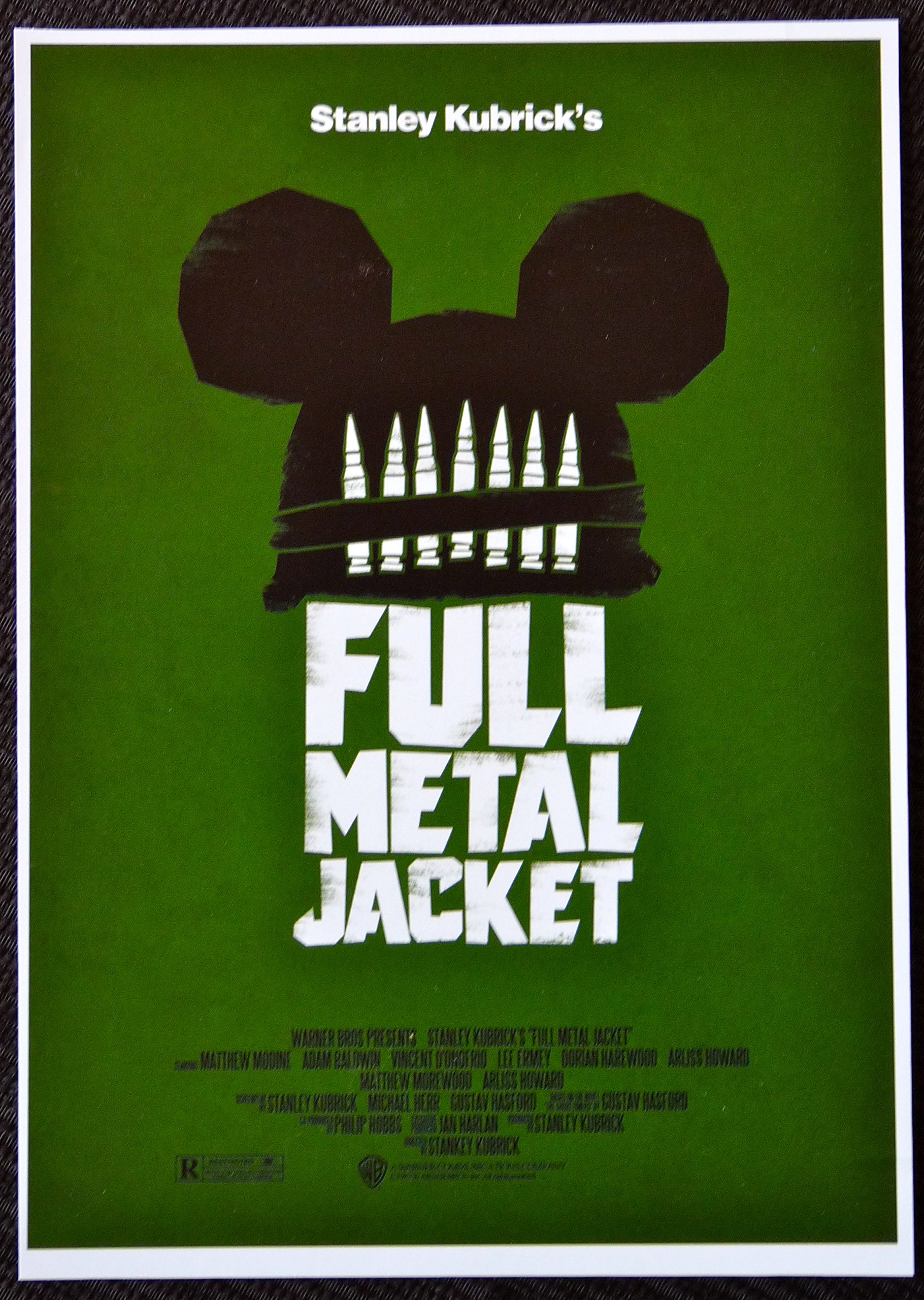 Full Metal Jacket Poster Full Metal Jacket Poster Jigsaw Puzzle By