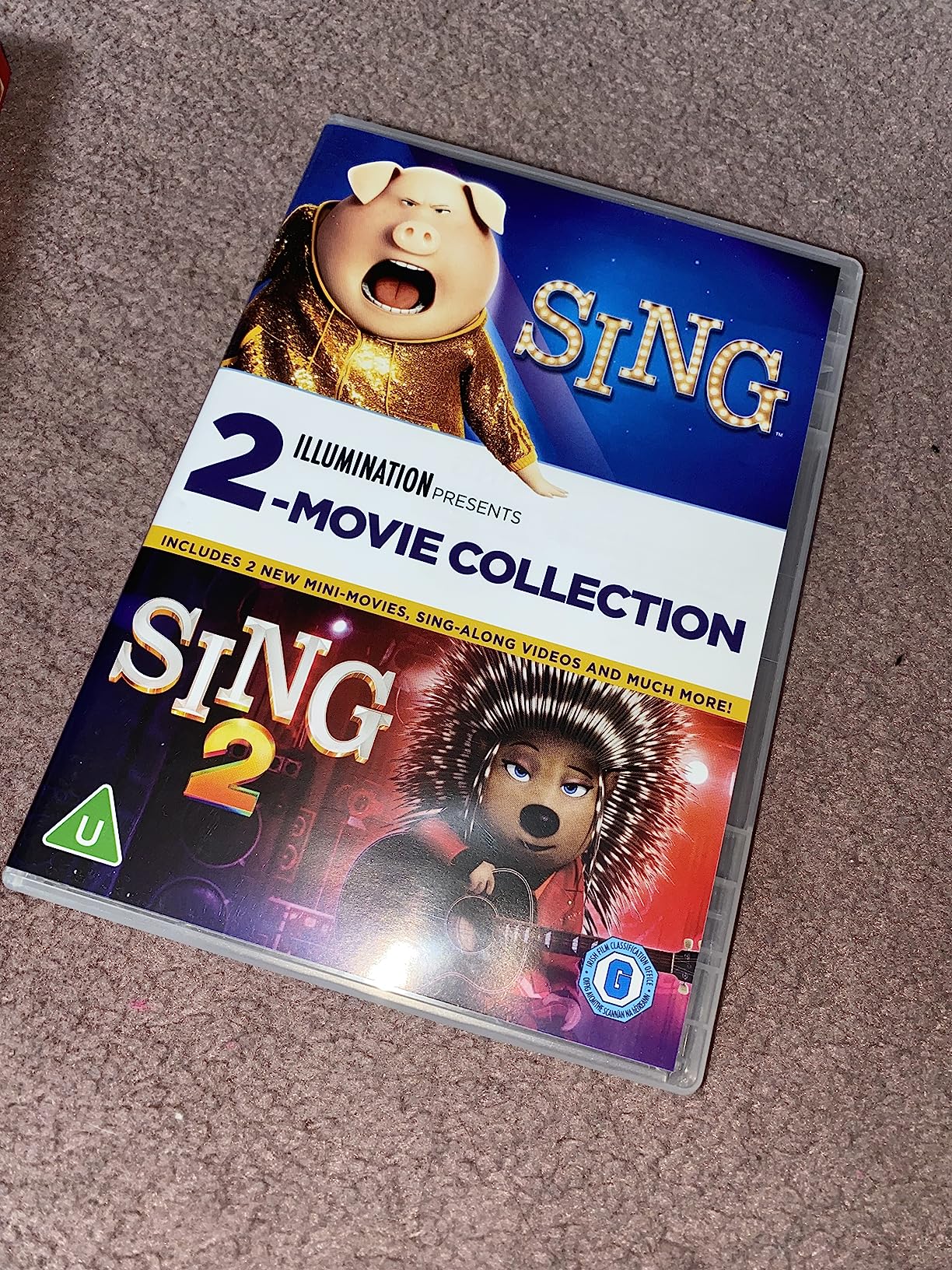 Sing/Sing 2 [DVD] [2022] English Version: Amazon.co.uk: Reese ...