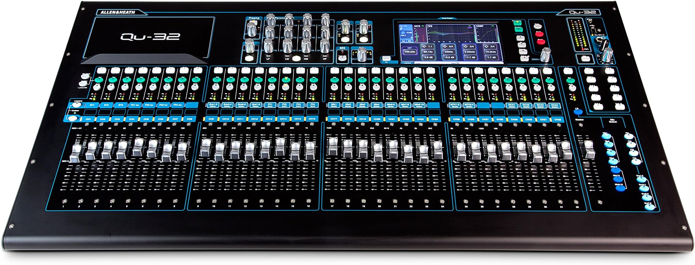 Amazon.com: Allen & Heath QU-PAC 16-In/12-Out Ultra Compact Digital ...