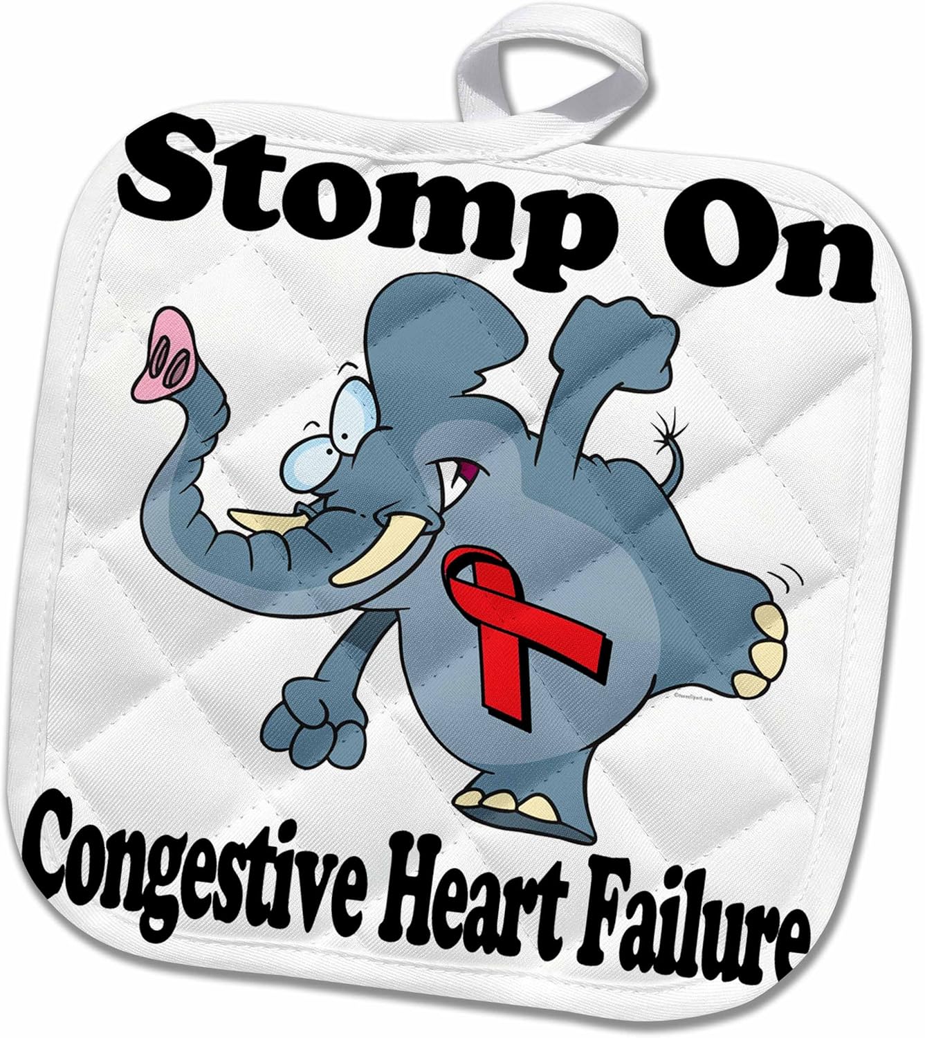 Amazon.com: 3D Rose Elephant Stomp On Congestive Heart Failure ...