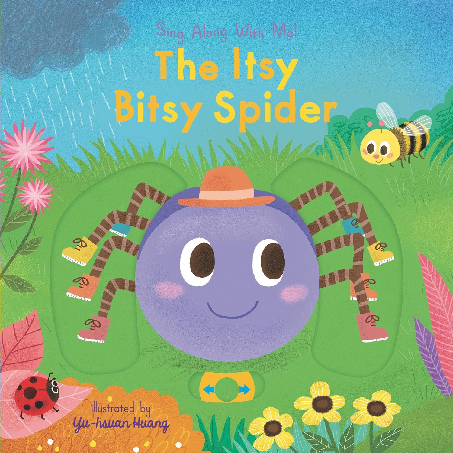 The Itsy Bitsy Spider: (A Classic Nursery Rhyme Board Book with ...