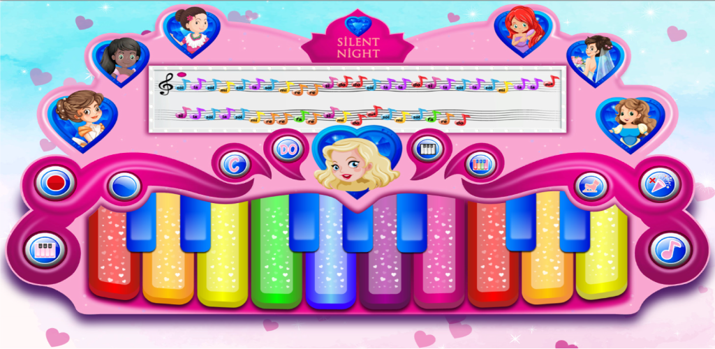Real Pink Princess Piano - App on Amazon Appstore