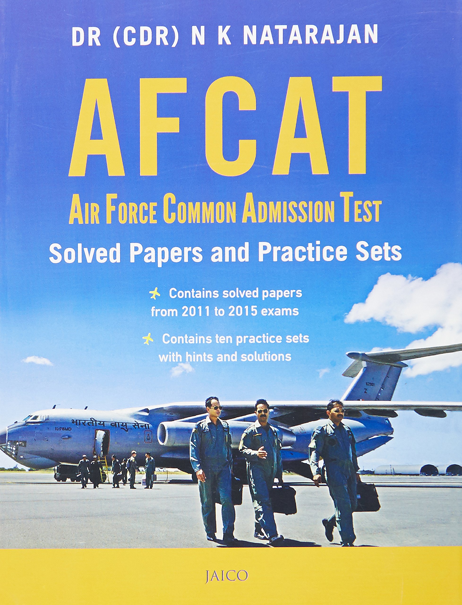 AFCAT: Air Force Common Admission Test - Solved Papers and Practice ...