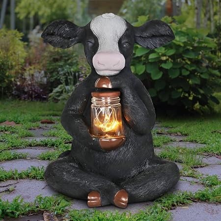 Amazon.com : Sunset Vista Designs Cow with Springy Legs Bouncy Hanging ...