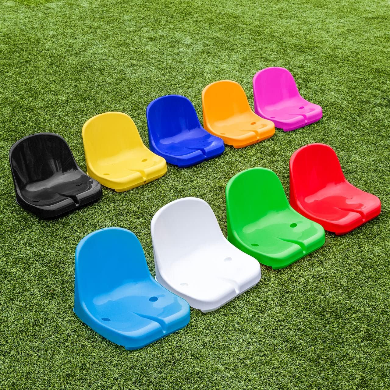 Amazon.com: FORZA Plastic Shelter & Stadium Seats | Premium Moulded ...