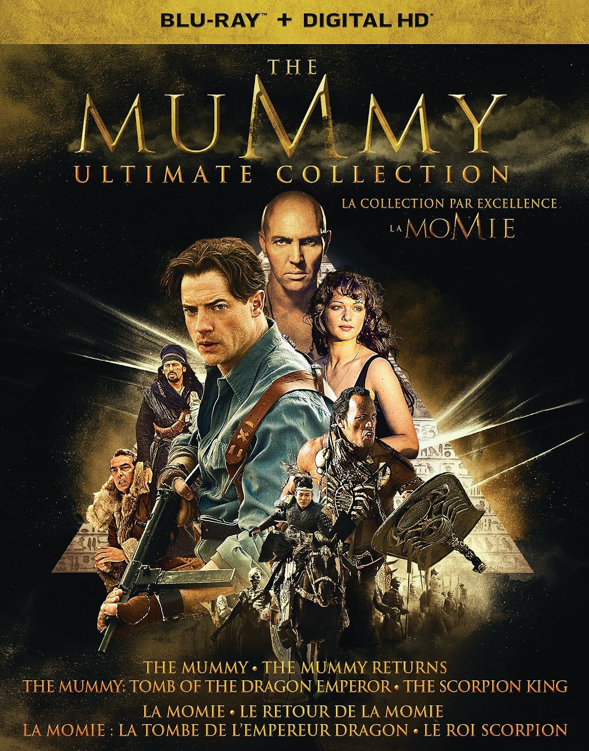 The Mummy Ultimate Collection - Blu-ray + Digital: Amazon.ca: Brendan ...