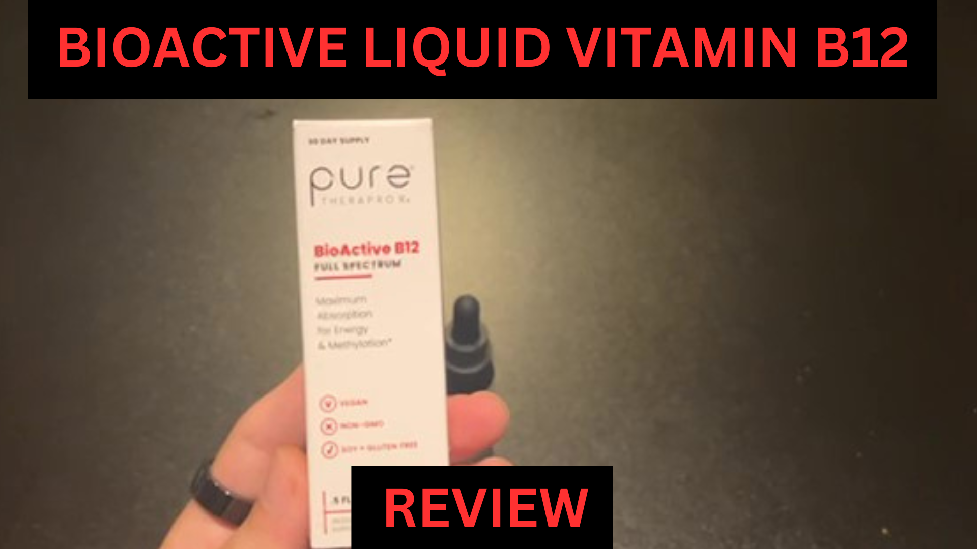 Watch BioActive Liquid Vitamin B12 Review on Amazon Live