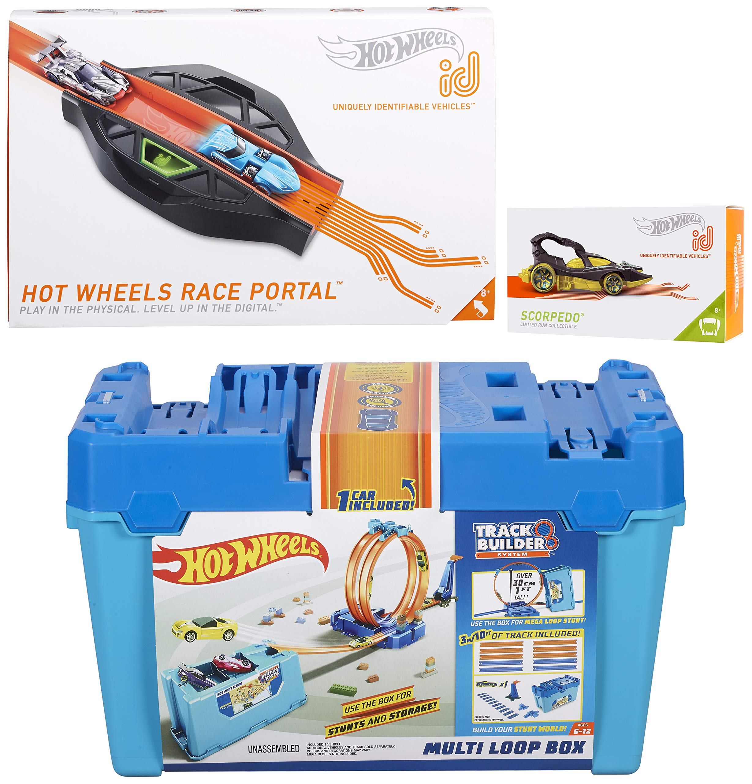 Buy Hot Wheels id Scorpedo, Hot Wheels id Smart Portal Kit, Hot Wheels ...