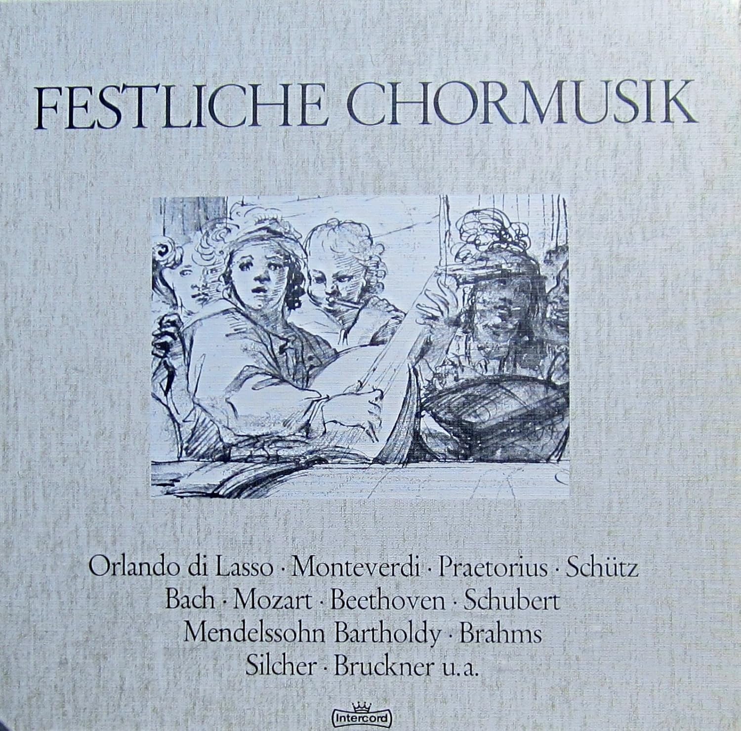 Festliche Chormusik [Vinyl Schallplatte] [5 LP Box-Set] - Orlando di ...
