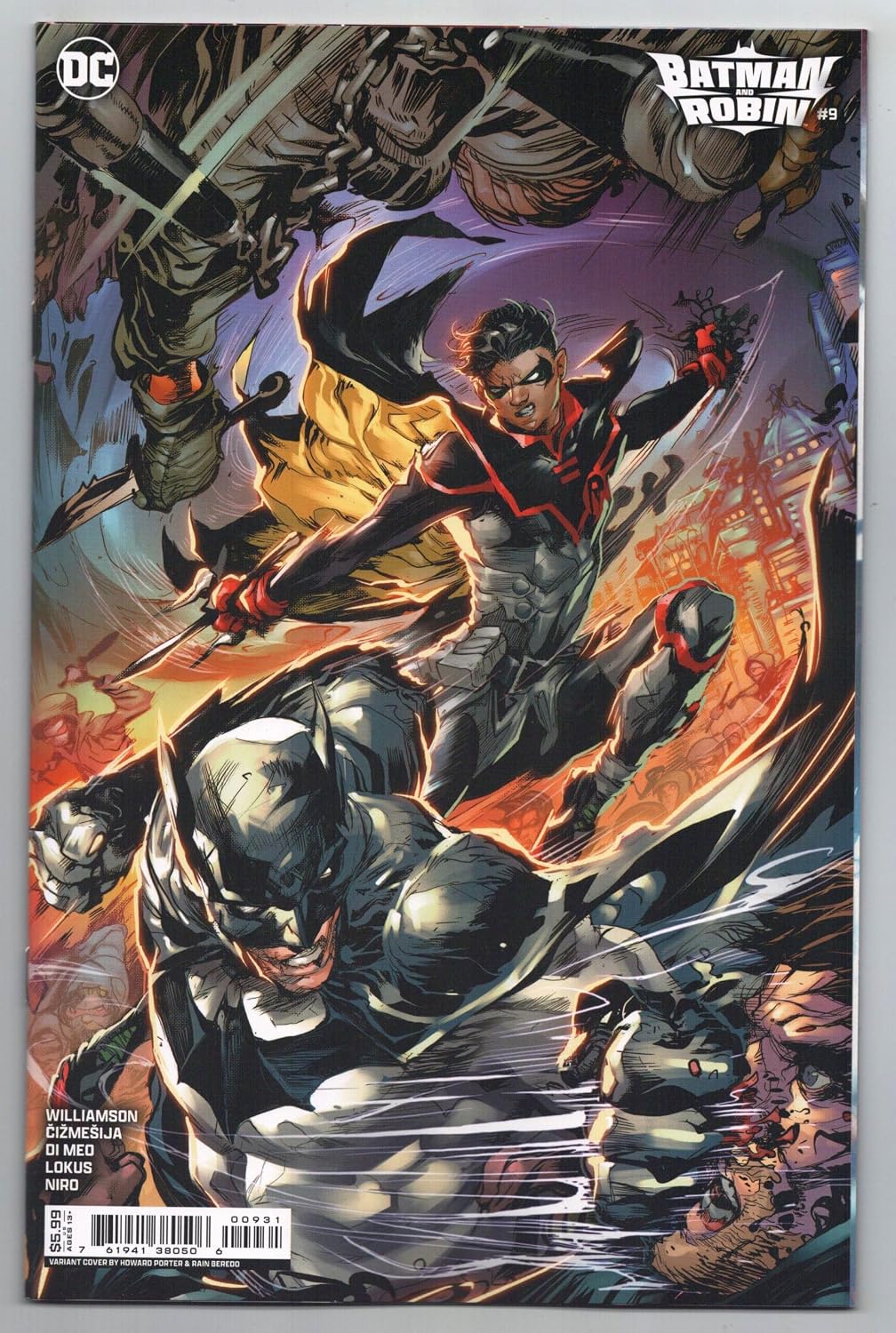 Amazon.com: Batman And Robin #9 Cvr C Porter Variant (DC, 2024) VF/NM ...