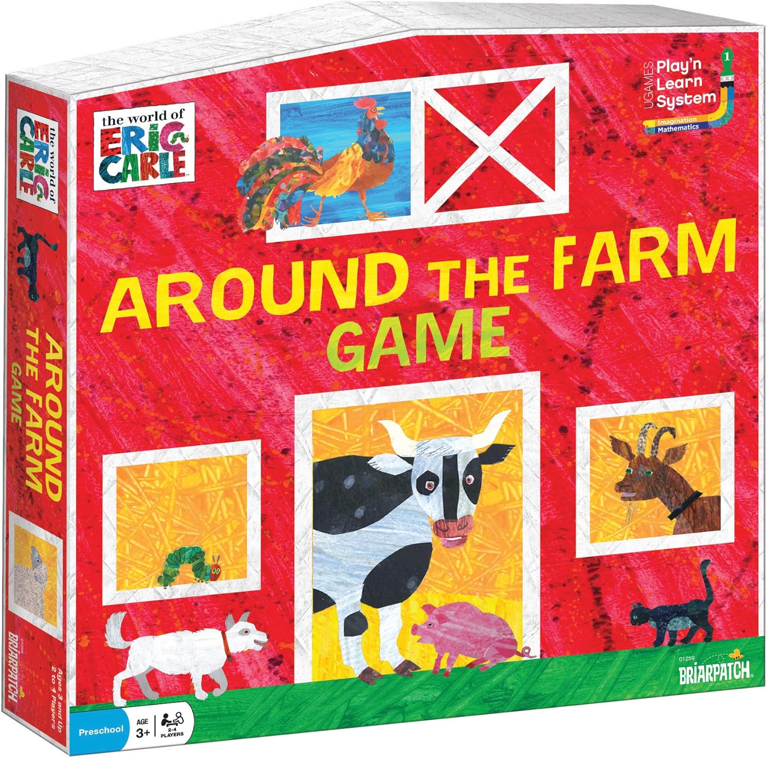 Amazon.com: The World of Eric Carle Around the Farm Game : Toys & Games