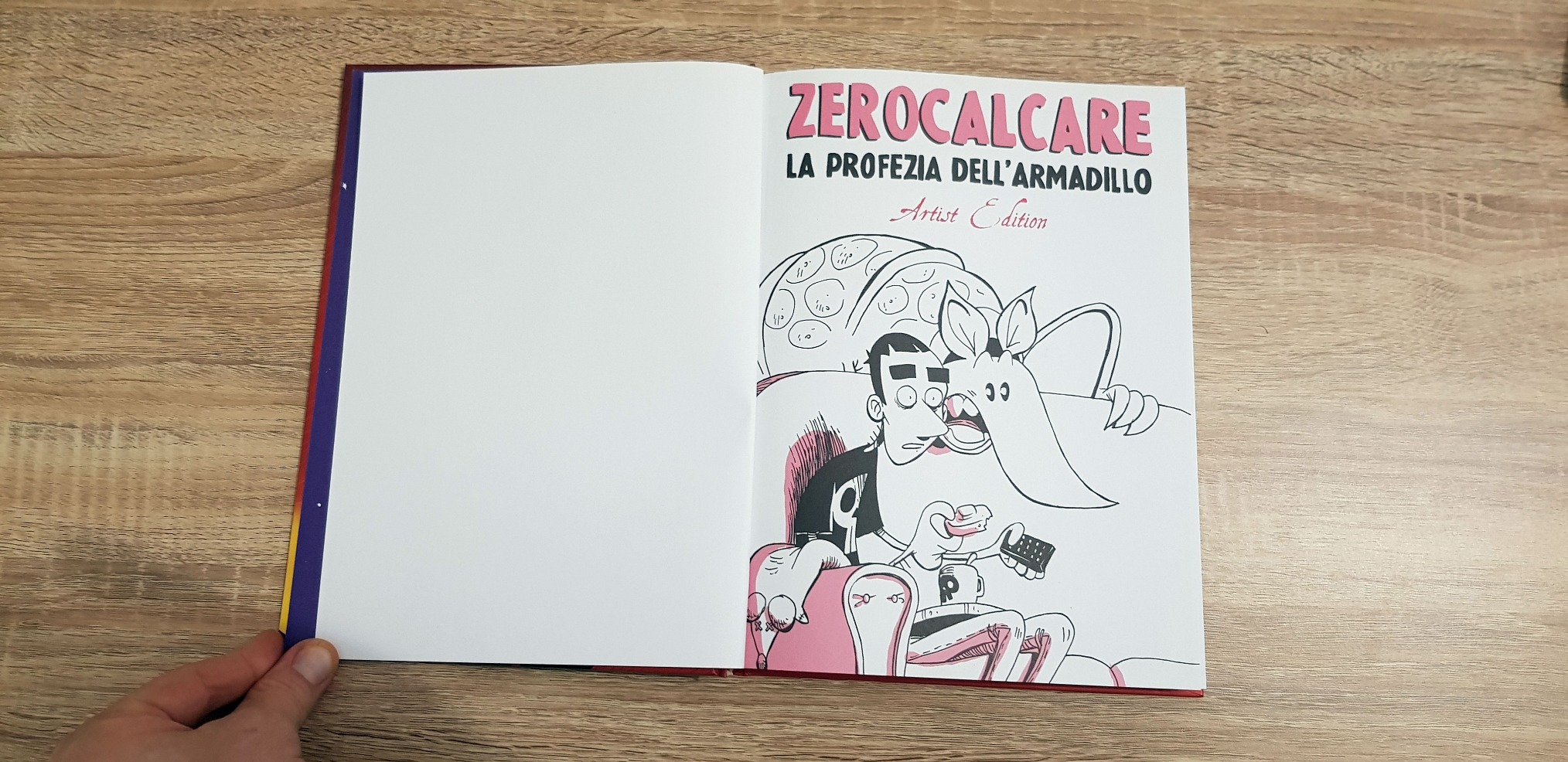 La profezia dell'armadillo. Artist edition : Zerocalcare: Amazon.it: Libri