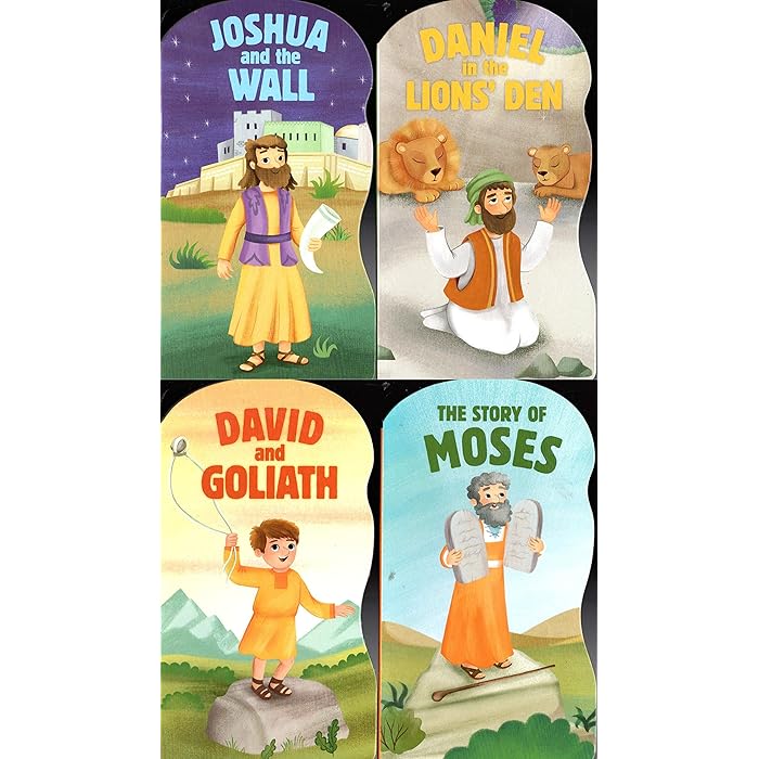 Buy David and Goliath, Daniel in the Lions Den, The Story of Moses ...