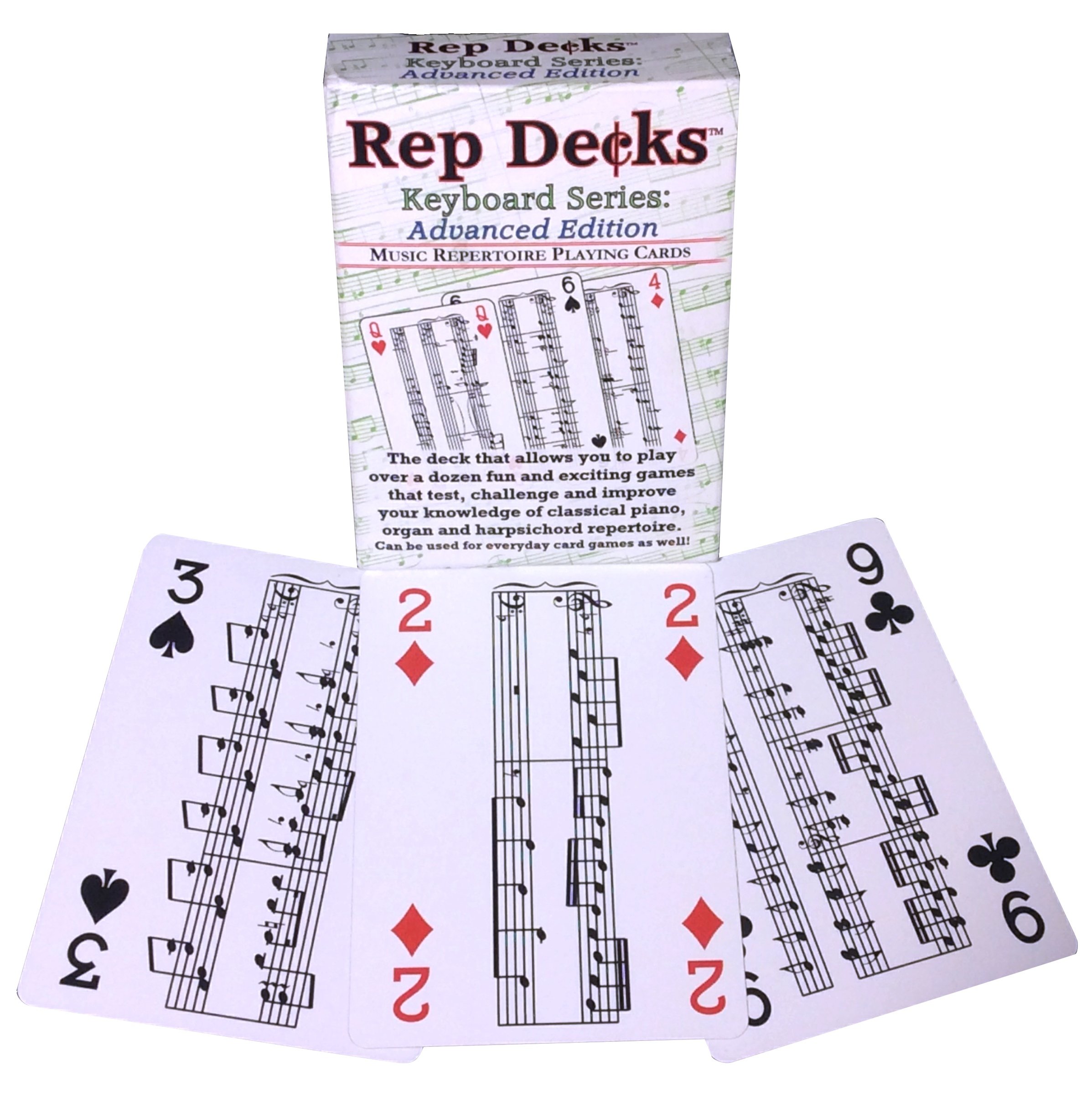 Amazon.com: Rep Decks - Keyboard Series: Advanced Edition : Toys & Games