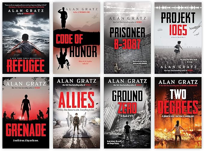 Alan Gratz Book series 1-8 Set: Alan Gratz: Amazon.com: Books