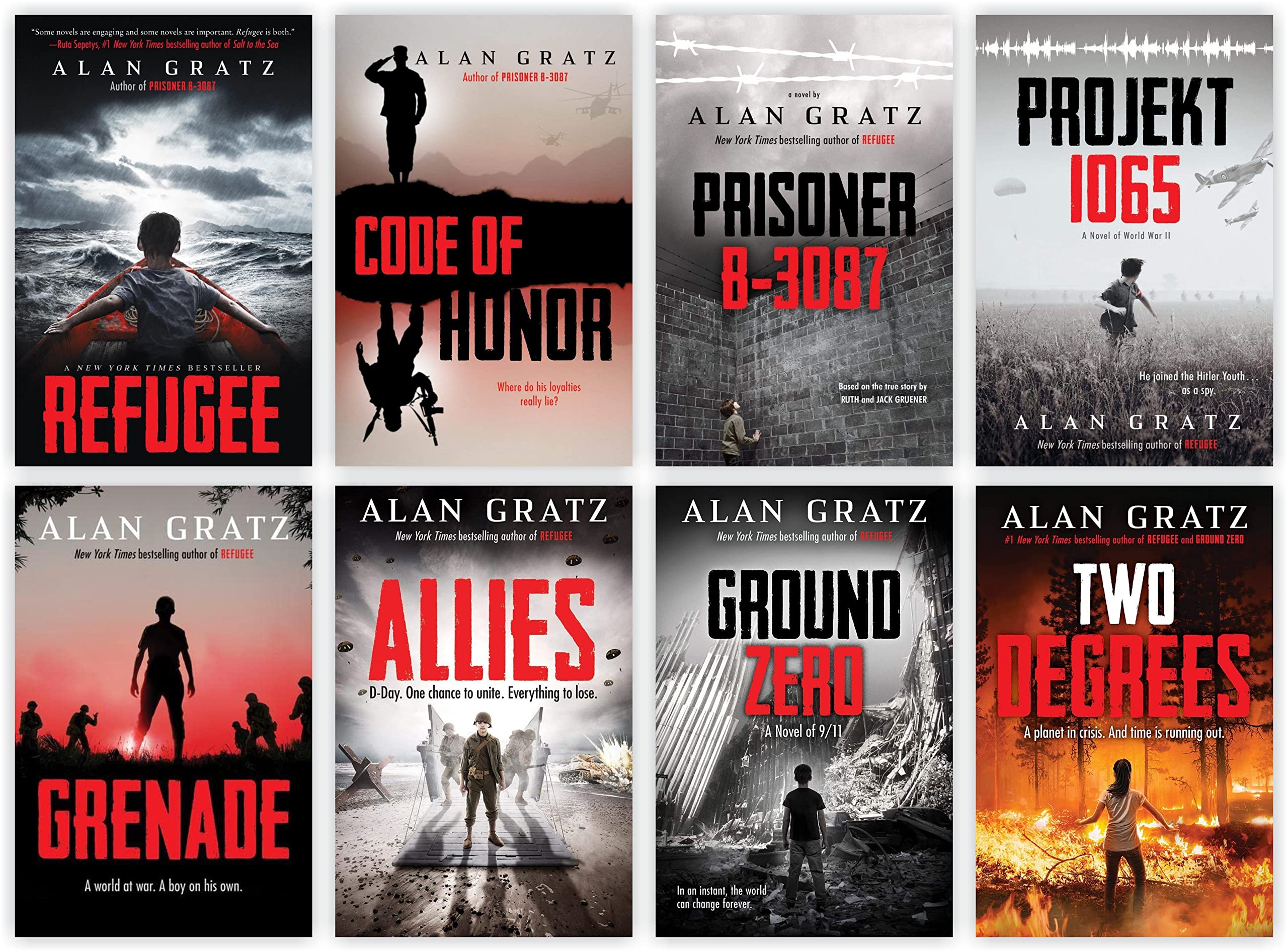 Alan Gratz Book series 1-8 Set: Alan Gratz: Amazon.com: Books