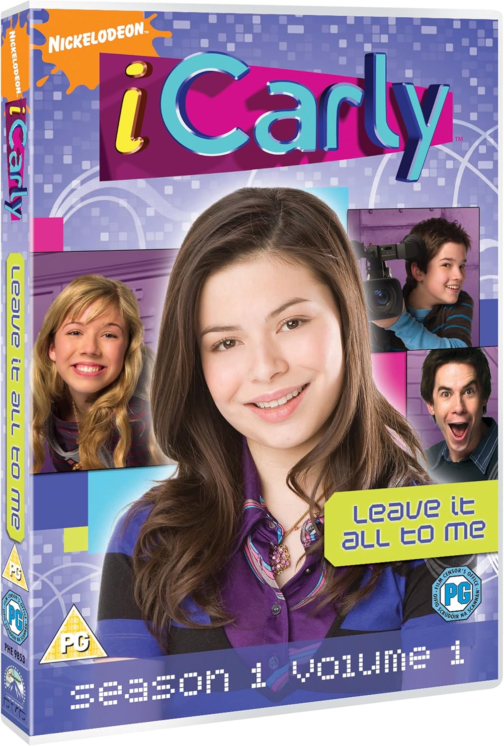 iCarly: Leave It All To Me, Season 1, Vol. 1 [DVD]: Amazon.co.uk ...