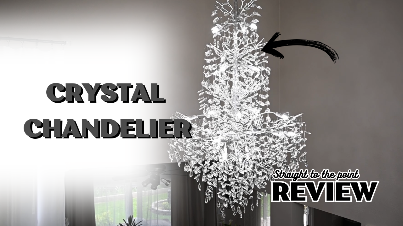 Watch Absolutely Stunning Crystal Tree Branch Chandelier on Amazon Live