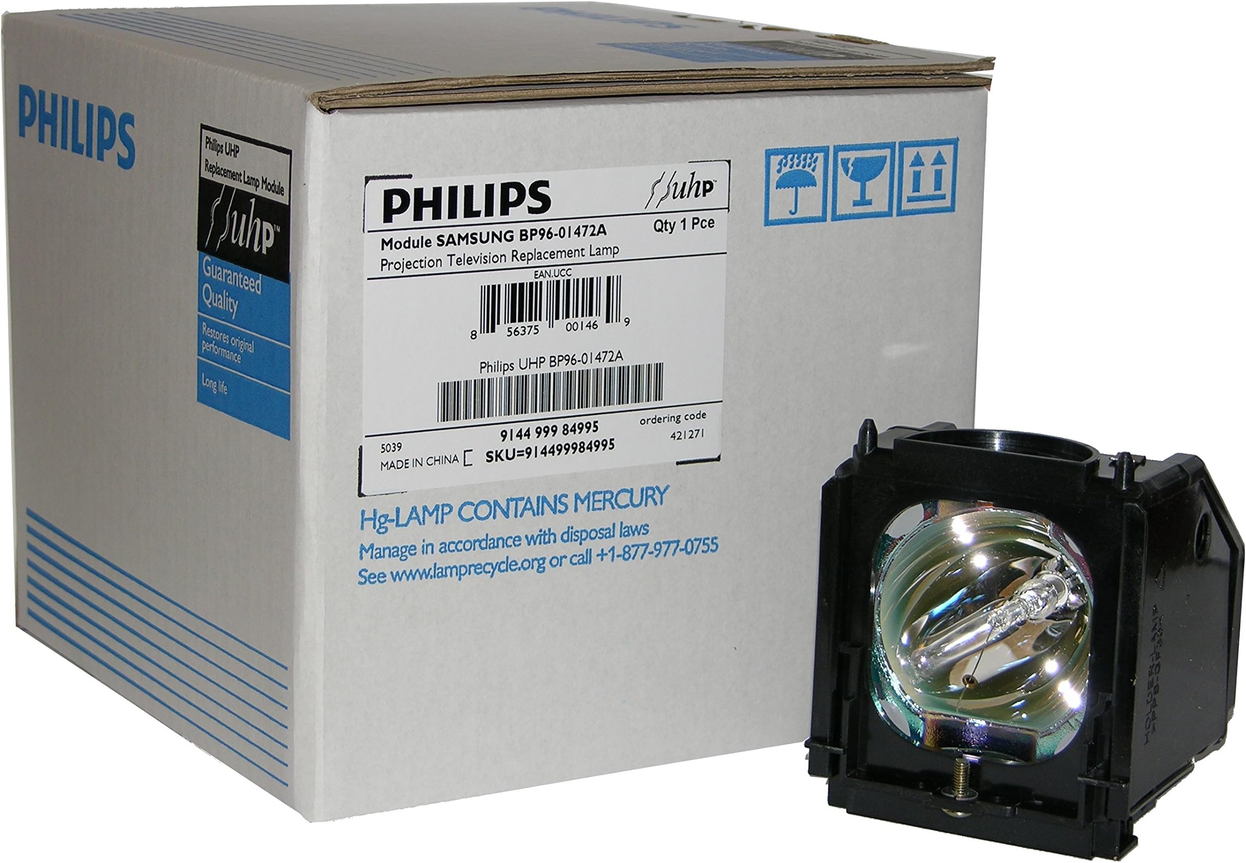 Amazon.com: Ahlight BP96-01472A P132W DLP Replacement Lamp with Housing ...