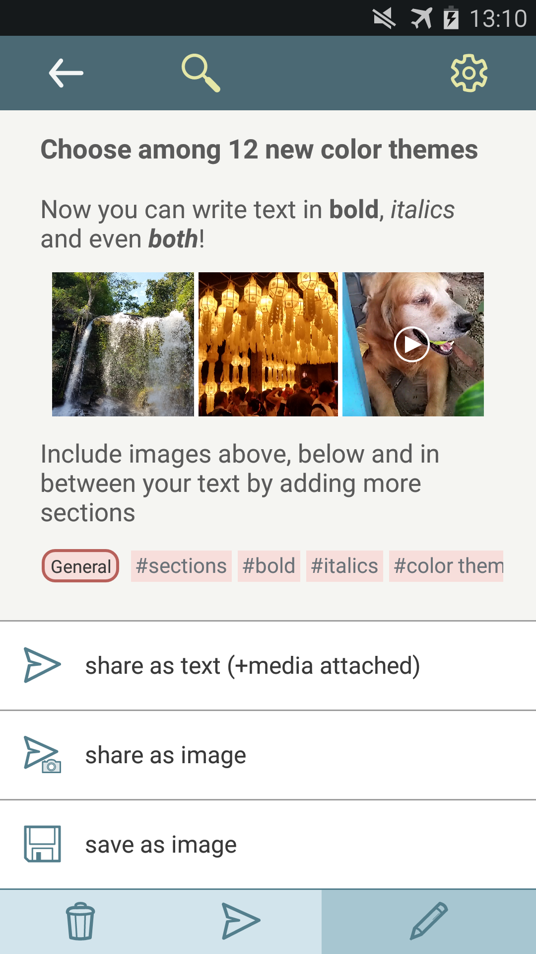 Aplicación Notas con fotos - sencillo bloc de notas para escribir y ...
