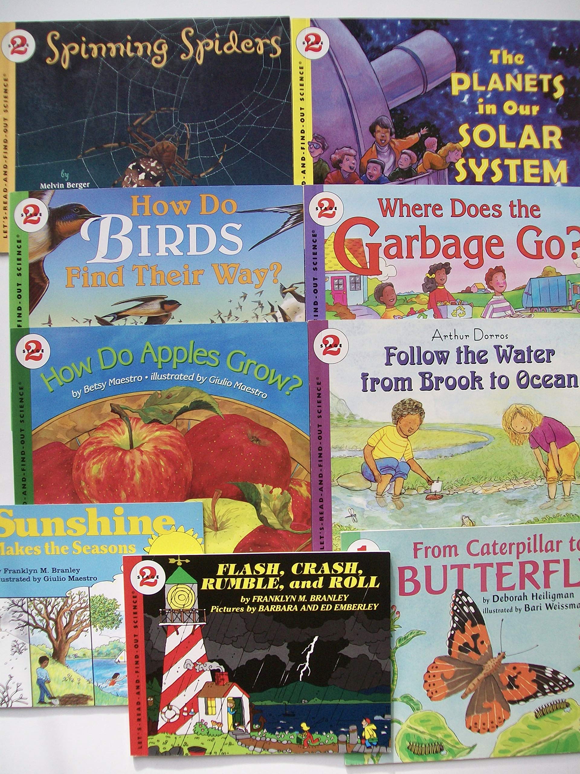 Buy Let's Read and Find Out Science Series (Set of 9) Spinning Spiders ...