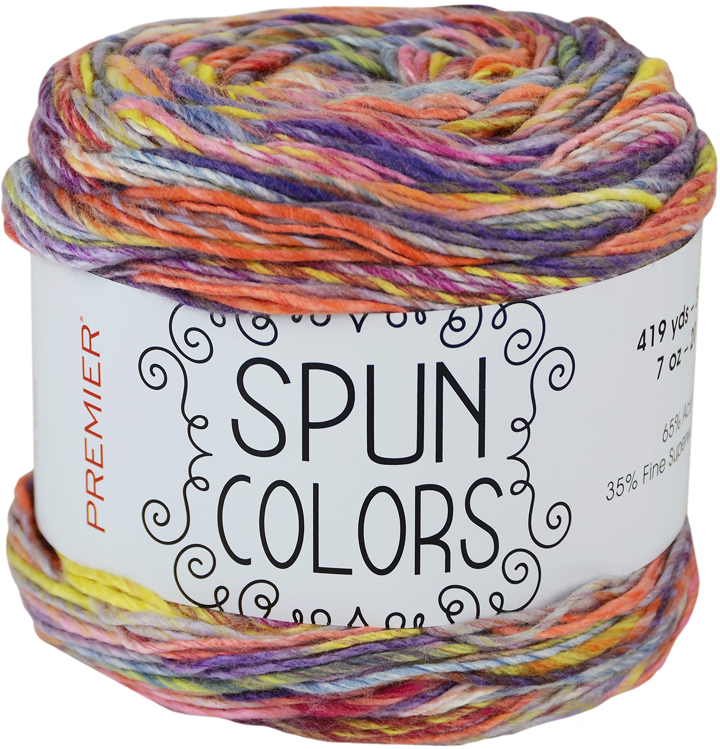 Amazon.com: PREMIER YARNS YARN SPUN COLORS IRIS