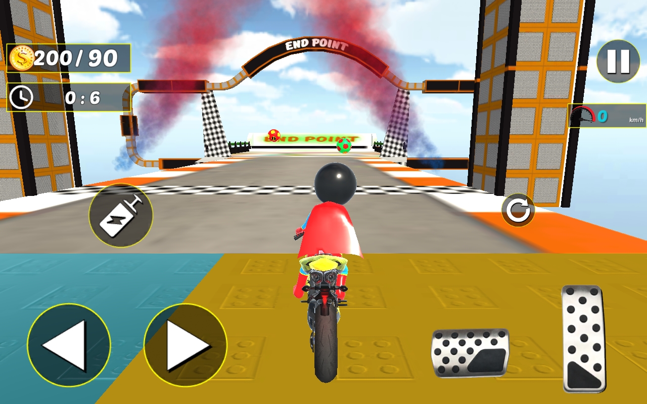 Stick Bike Riding Games