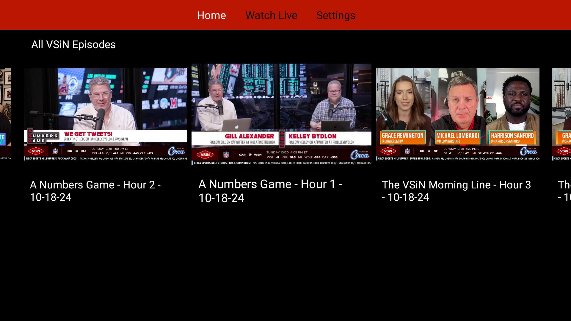 VSiN Watch - App on Amazon Appstore