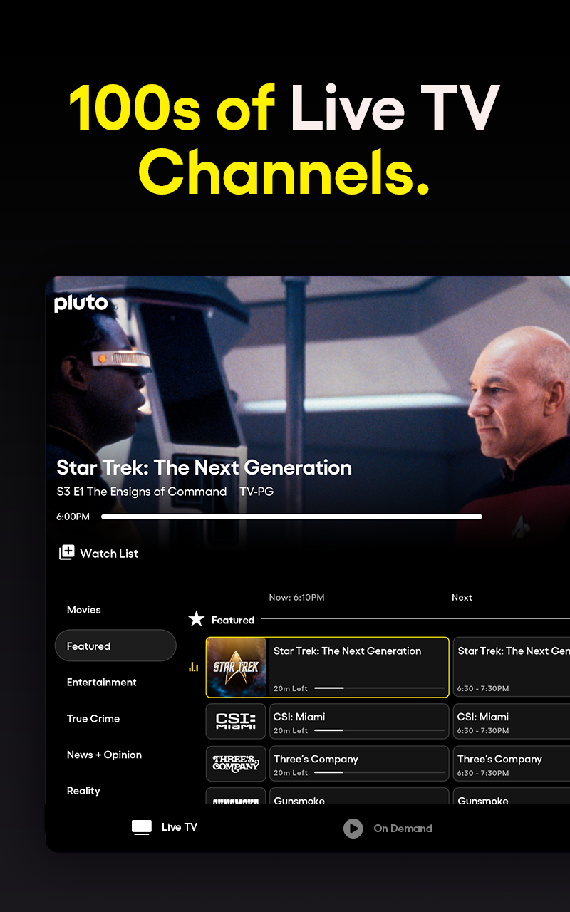 Pluto TV - It’s Free TV - App on Amazon Appstore