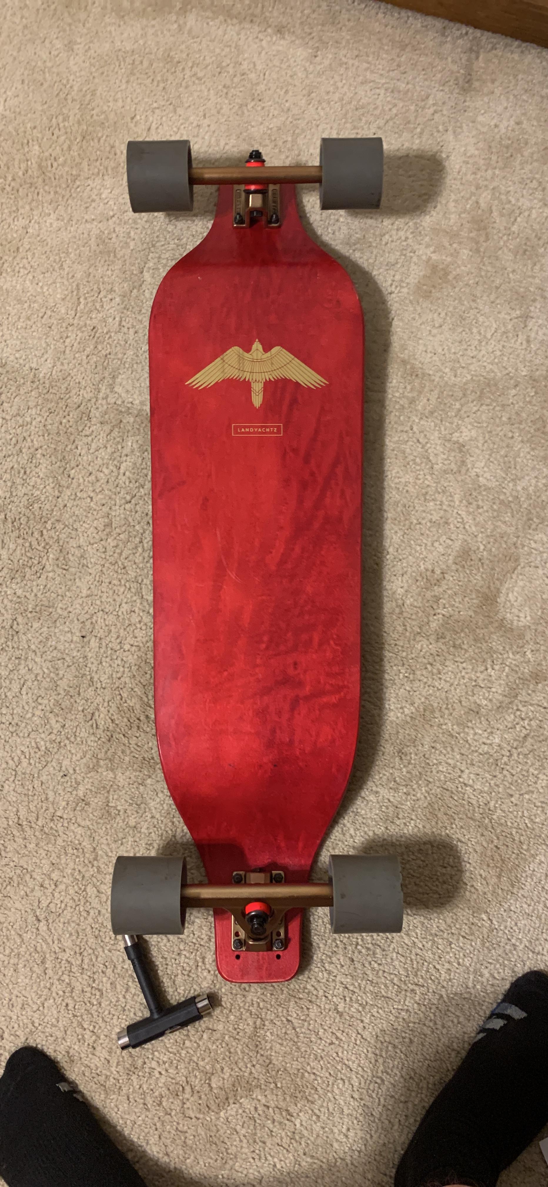 Amazon.com : Caliber 2 Trucks 50° - 10" Longboard Skateboard Trucks - for Downhill, DIY Electric ...