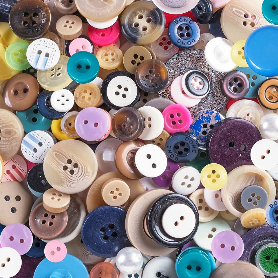 Amazon.com: Sewing Buttons - Buttons / Fasteners: Arts, Crafts & Sewing