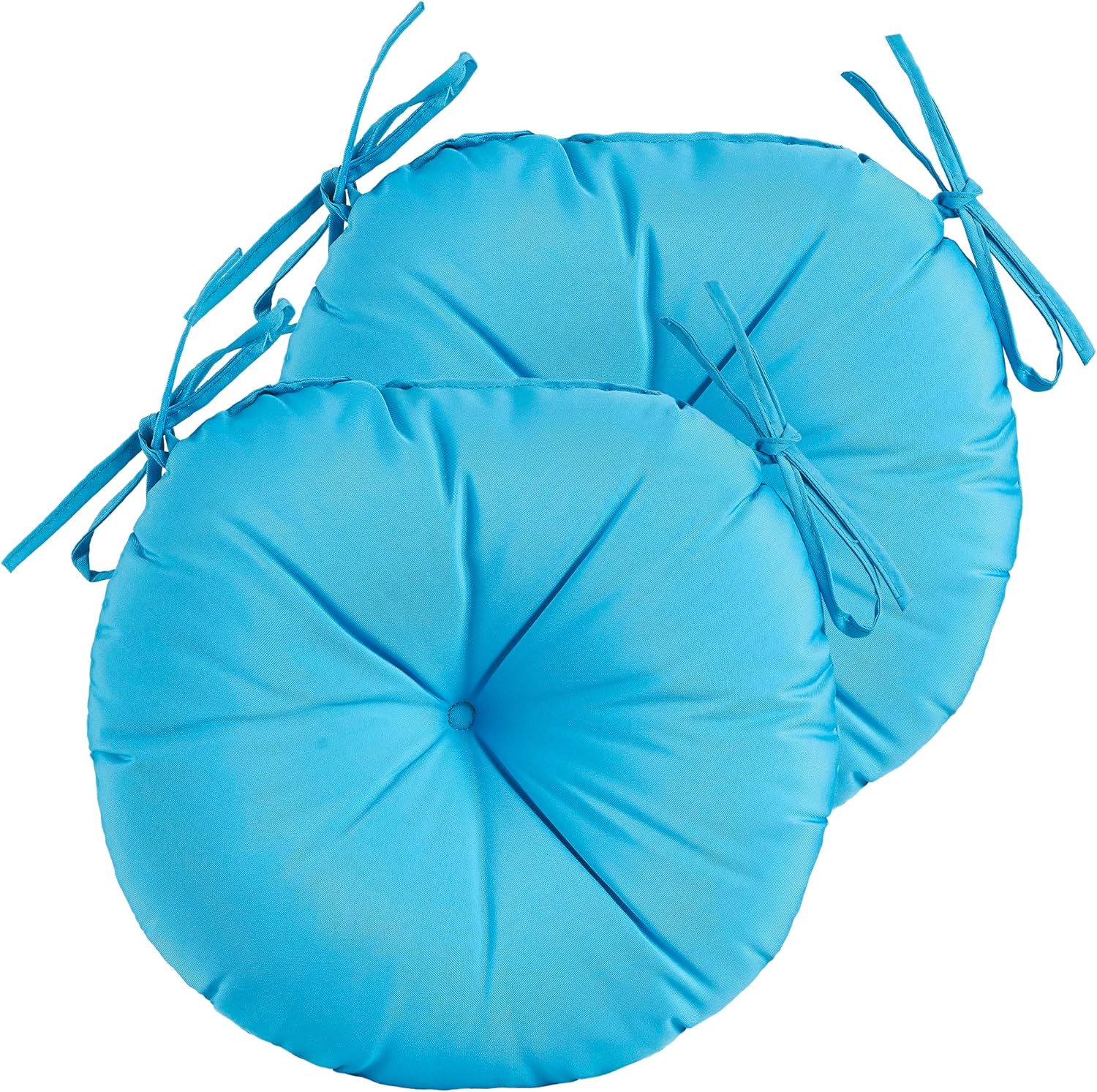 Amazon.com : YOOZEKU Outdoor Round Bistro Chair Cushions,15 inch Round ...