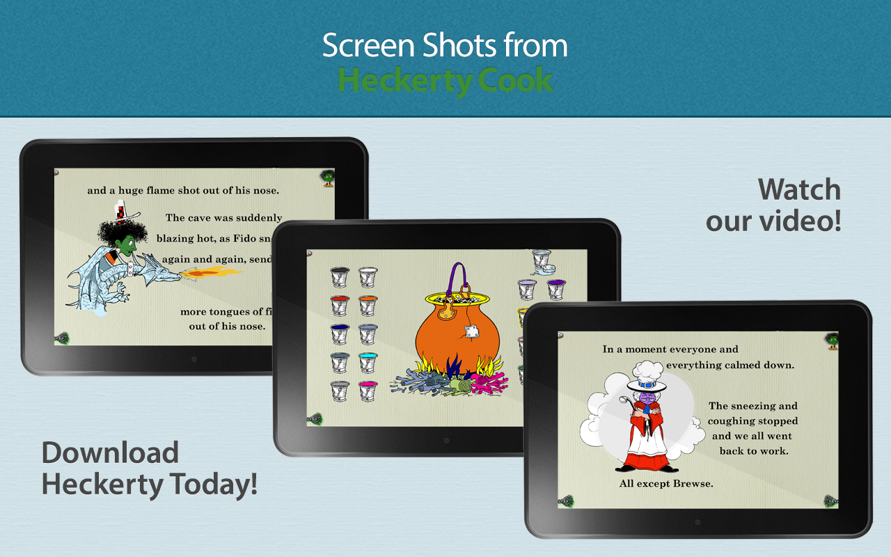 Aplicación Heckerty Cook (La Cocinera Heckerty) — Un libro de cuentos ...