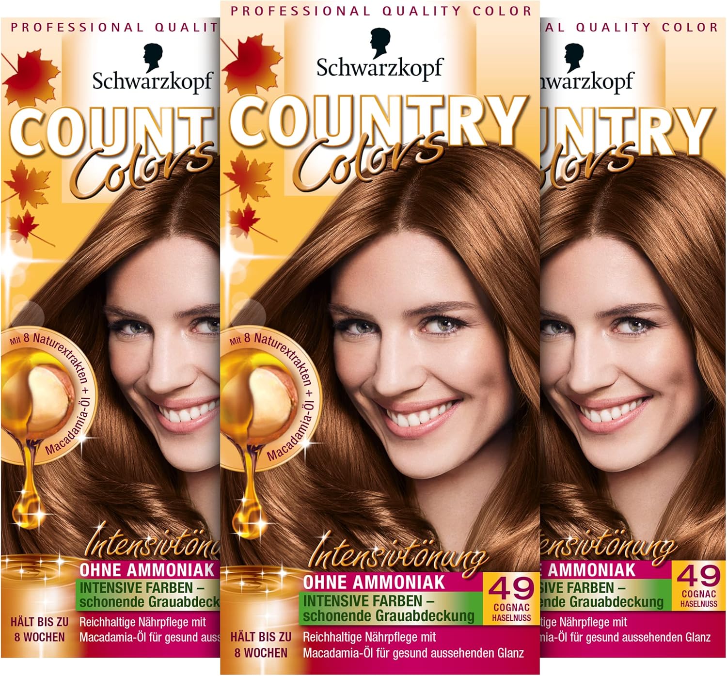 Country Colors Intensive Toning - Permanent Hair Color - Cognac ...