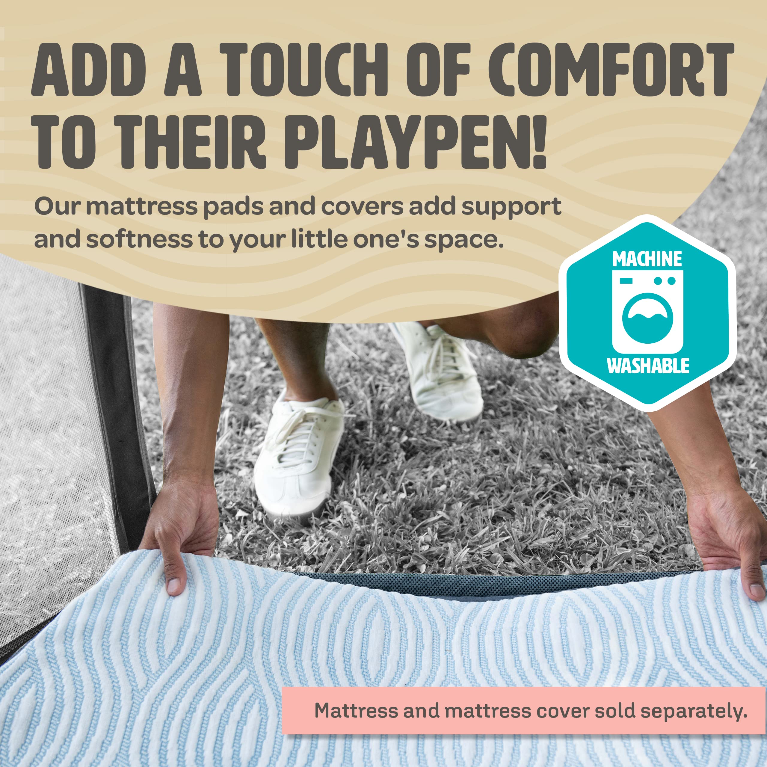 POP 'N GO Premium Indoor and Outdoor Baby Playpen - Portable ...