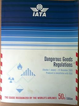 Amazon.com: IATA Dangerous Goods Regulations 2009: 9789292330064: Iata ...