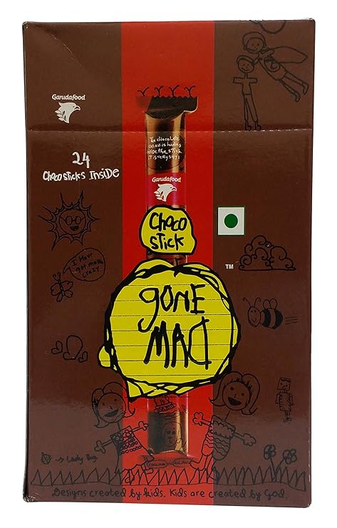 Gone Mad Gery Normal Sticks (Choco Sticks, Pack Of 1) - Chocolate, 288 ...
