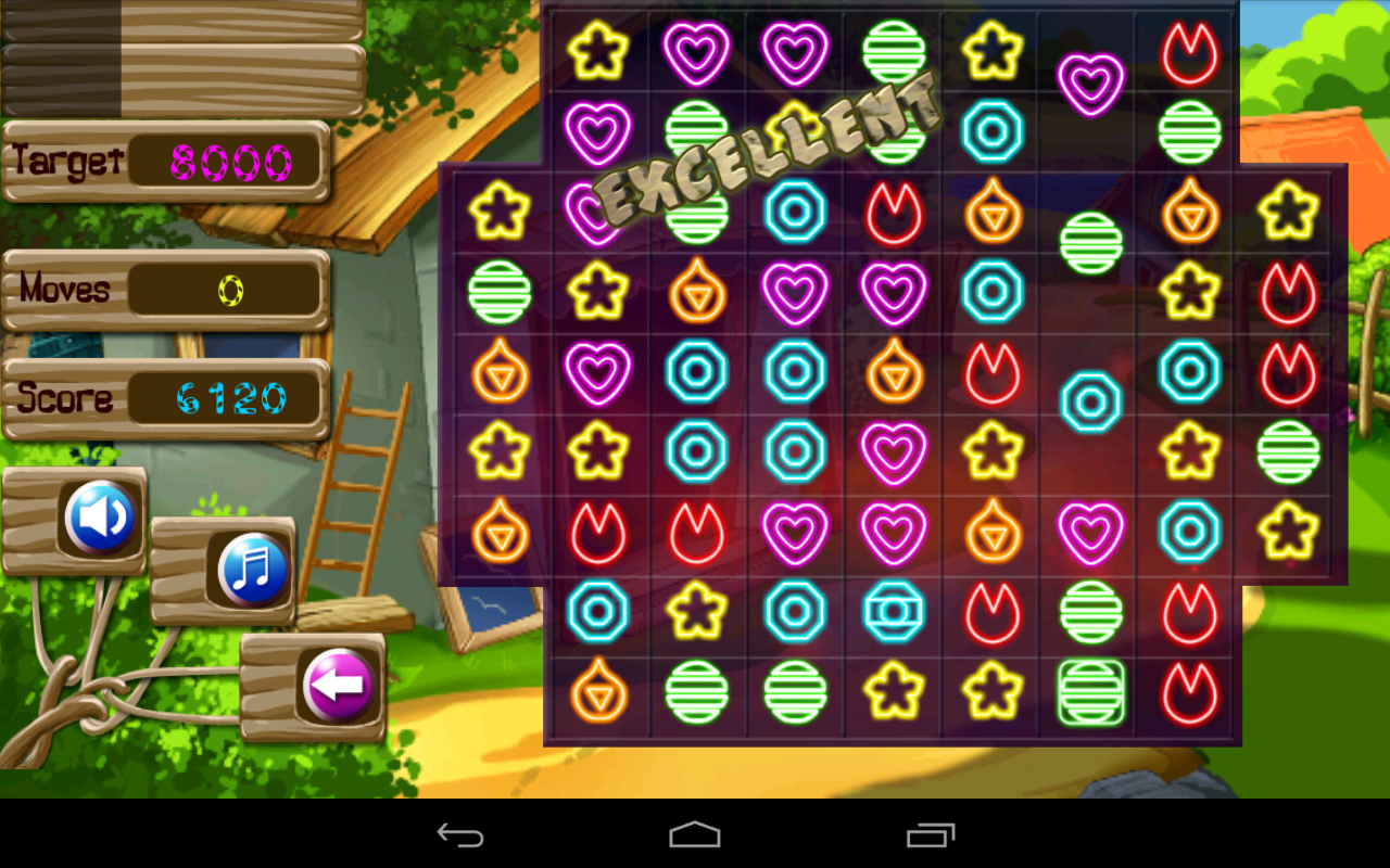 Xtreme Neon Matching Mania HD - App on Amazon Appstore