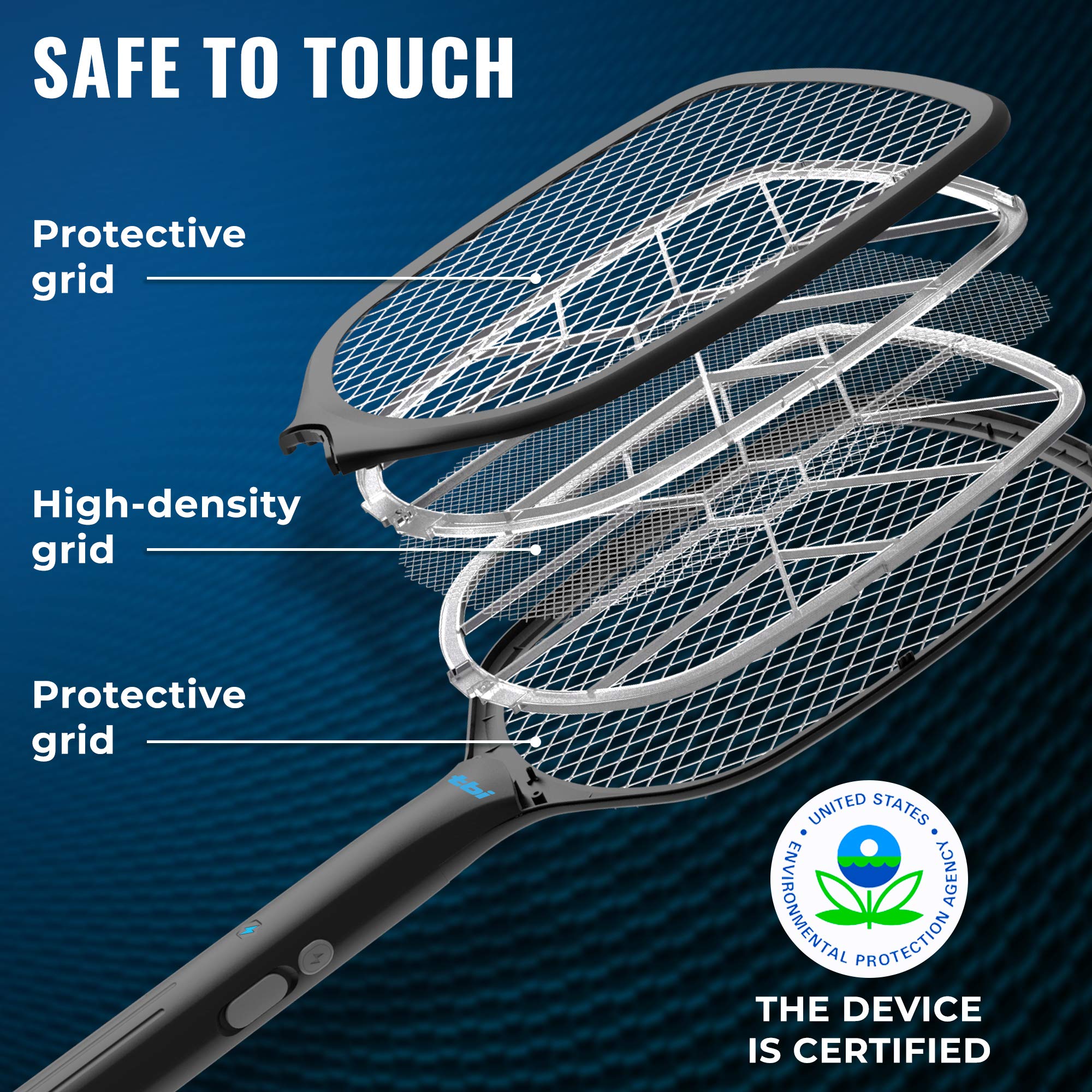 2 in 1 Electric Fly Swatt...B08V6W4GCY | Encarguelo.com.ve