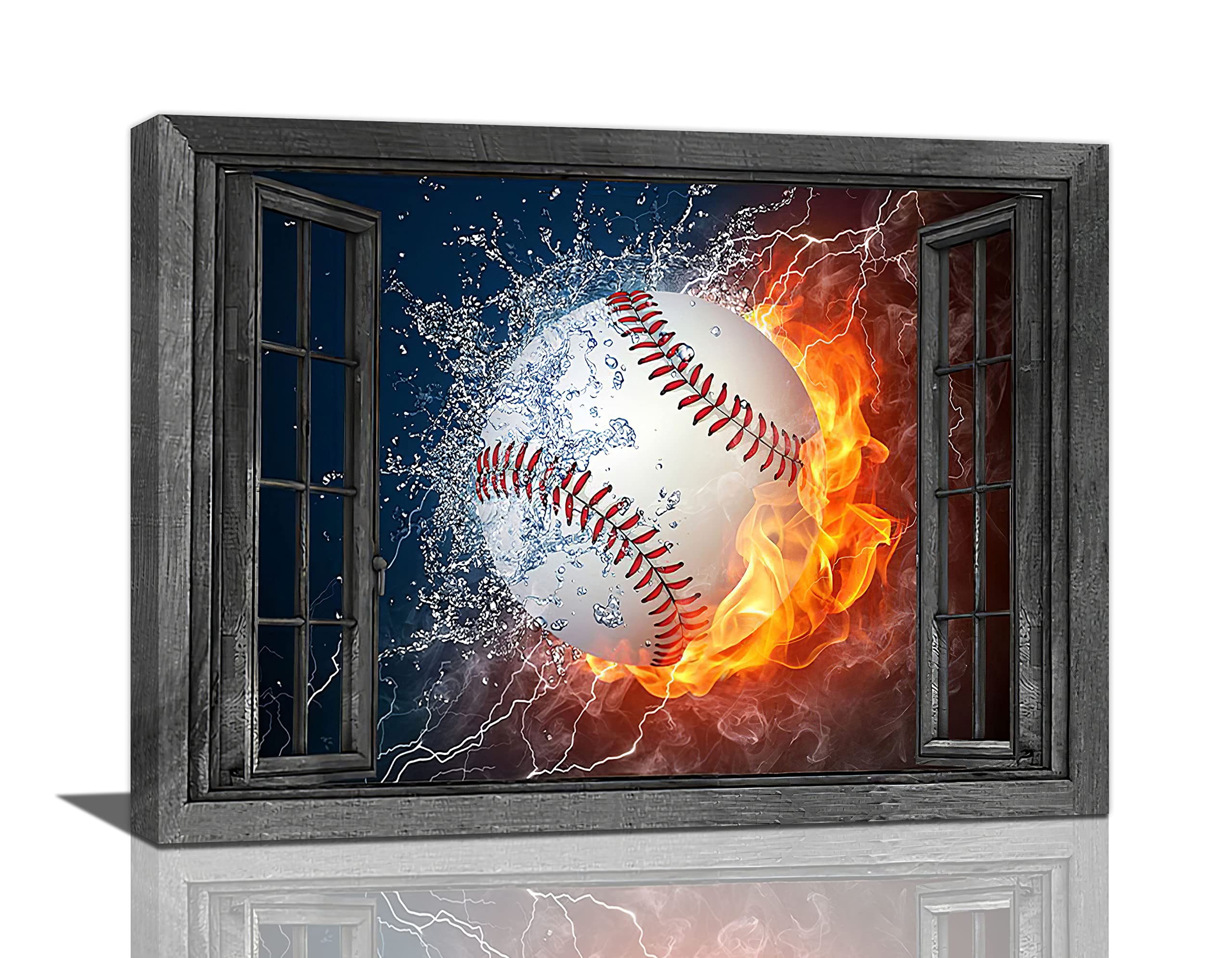 Kids Baseball Painting