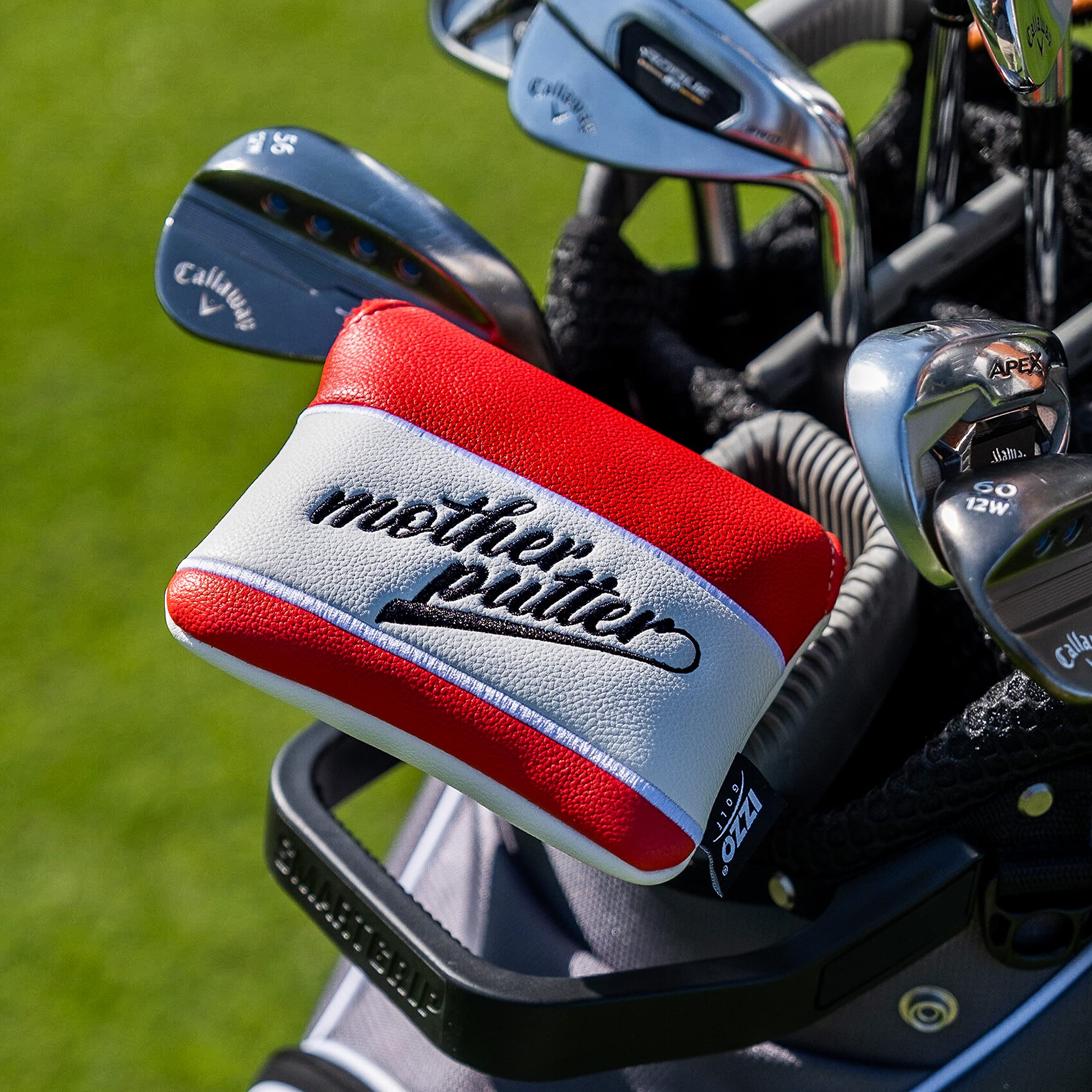 Snapklik.com : IZZO Golf Funny In Your Face Mallet Putter Headcover ...